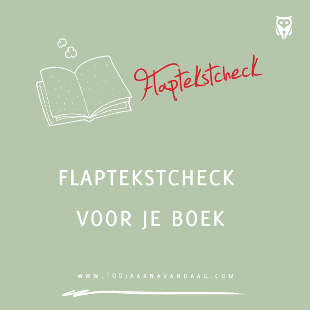 De flaptekstcheck | 100 Jaar Na Vandaag (Brenda van Es)